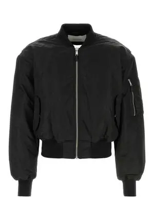 ENTIRE STUDIOS Nylon Bomber Jacket - Black