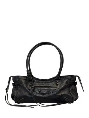 Balenciaga BALENCIAGA West-Style Tote Bag Black