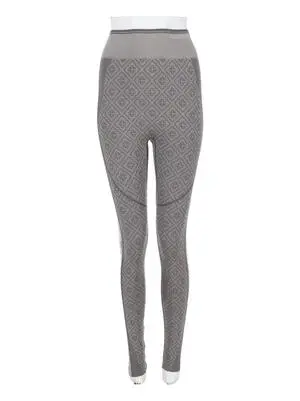CASABLANCA Casablanca Monogram Knit High-Waisted Leggings