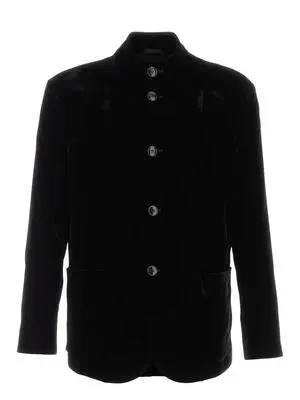 Giorgio Armani Velvet Blazer For - Black