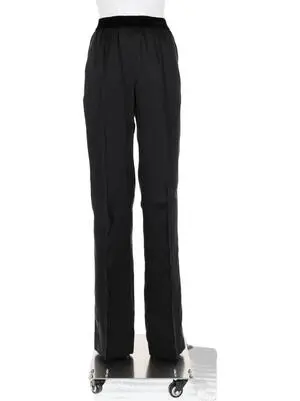 TOM FORD TOM FORD Silk Wide-Leg Trousers Black