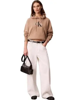Calvin Klein Monologo Pullover Hoodie - Amphora
