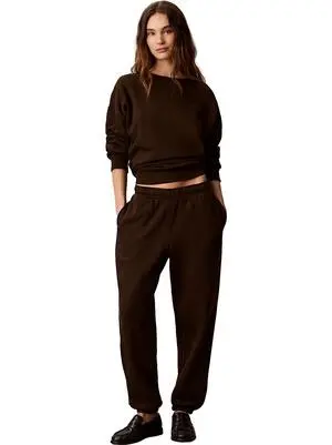 Calvin Klein Calvin Klein Jeans Monogram Logo Joggers Dark Coffee