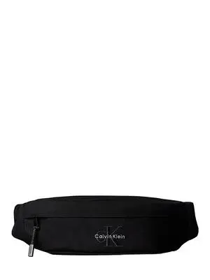 Calvin Klein Bold Monologo Belt Bag - Black