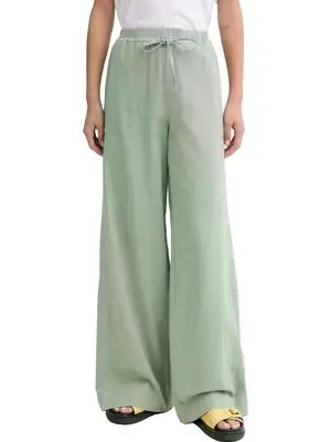 Marc O'polo Wide Leg Palazzo Pants - Green