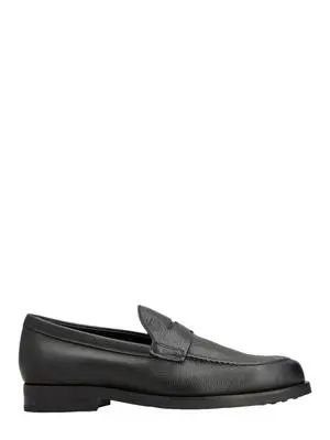 TOD'S Tod's Leather Loafers With Embossed Logo