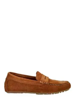 Marc O'polo Suede Penny Loafers - Brown