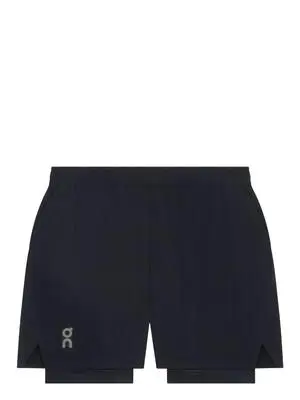 On Train 2-in-1 Shorts - Black