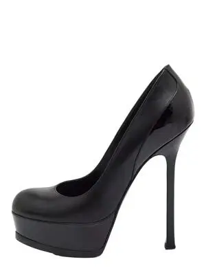 Saint Laurent Tribute Platform Pumps - Black