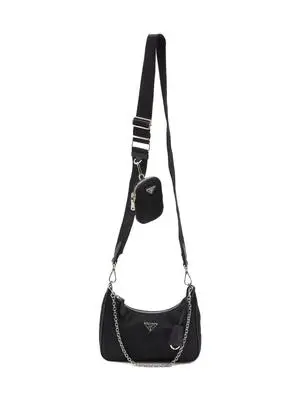 Prada 2005 Re-edition Crossbody Bag - Black