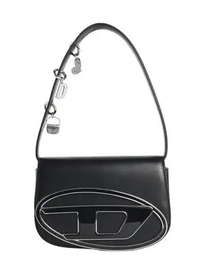 DIESEL® 1dr Leather Shoulder Bag - Black