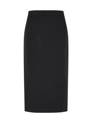 Dolce & Gabbana Virgin Wool Skirt - Black