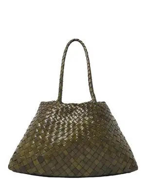 DRAGON DIFFUSION DRAGON DIFFUSION Santa Croce Big Woven Leather Bag