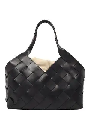 Dragon Diffusion Castello Woven Leather Bag - Brown