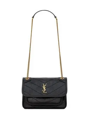 Saint Laurent SAINT LAURENT "Niki" Mini Bag Black