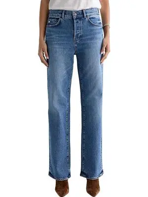 AG Ag Bille High Rise Straight Jeans