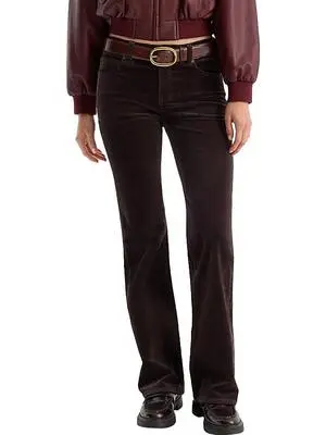 Good American Good Low Rise Bootcut Jeans - Espresso
