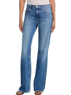 Paige Sofia High Rise Flared Jeans - Frittata