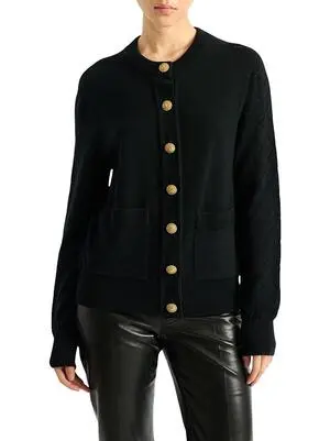 BALMAIN Balmain Knit Cardigan With Button Detail