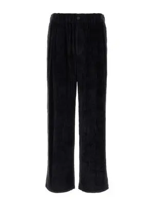 Giorgio Armani Corduroy Wide-leg Trousers - Yellow