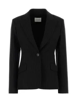 Andamane Embroidered Stretch Cotton Blend Bianca Blazer - Multicolor