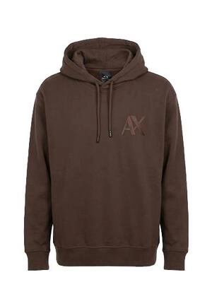 Armani Exchange Sweatshirt Dark Size Cotton - Brown