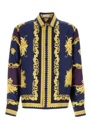 Versace Printed Silk Shirt - Multicolor