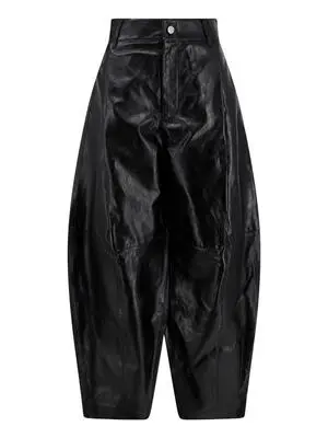 Soeur Julien Leather Trousers - Black