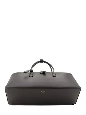 Alaïa Delta Medium Leather Handbag - Brown
