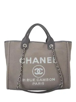CHANEL Chanel Deauville Small NM Tote Bag