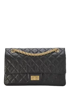 CHANEL Chanel Calfskin 2.55 Reissue Double Flap Bag 225