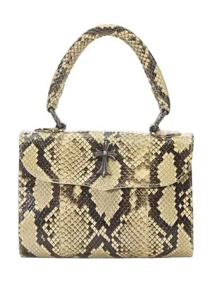Chrome Hearts Multicolor Python Top Handle Bag - Multi