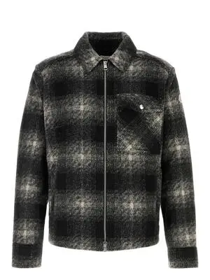 Moncler Embroidered Flannel Shirt - Multicolor