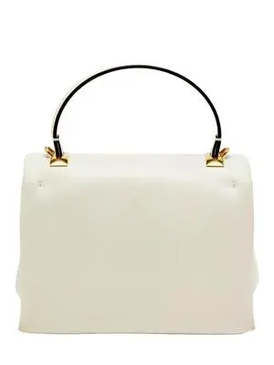 Valentino Garavani Roman Stud Top Handle Bag - Neutrals