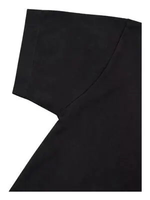 LANEUS Short-sleeves Top - Black