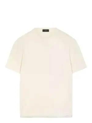 Alanui Logo-embroidered T-shirt - Neutrals