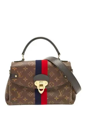 LOUIS VUITTON Louis Vuitton Georges BB Monogram Tote Bag Brown