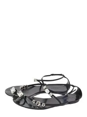 CASADEI Casadei Vintage Crystal-Embellished Ankle-Strap Sandals