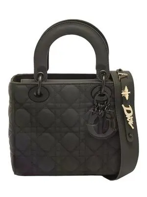 Dior Lady My Abcdior Cannage Tote Bag - Black