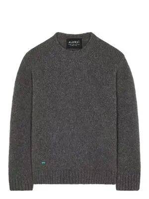 Alanui Finest Crew-neck Sweater - Grey