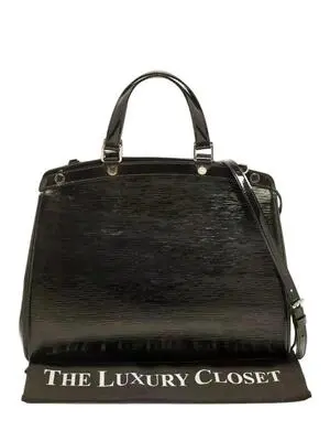 LOUIS VUITTON Brea Epi-leather Tote Bag - Black