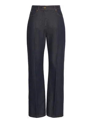 MAX MARA Max Mara Cotton Chambray Trousers