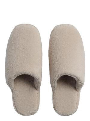 PARACHUTE Classic Plush Slippers - Bone