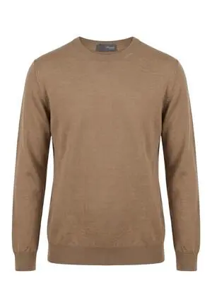 DRUMOHR Long-sleeved Sweater - Brown