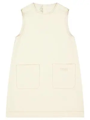 Fendi Sleeveless Textured Weave Mini Dress - No