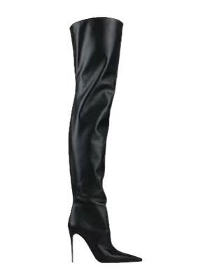 Dolce & Gabbana Over-the-knee Stiletto Boots - Black