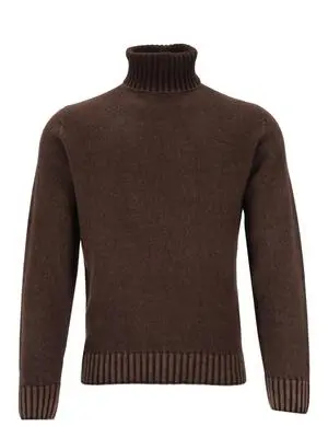 AL DUCA DAOSTA 1902 Al Duca DAosta 1902 Ribbed Turtleneck Sweater