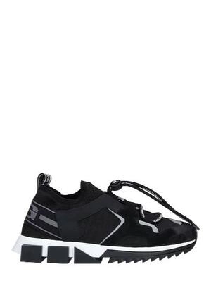 Dolce & Gabbana Twotone Laceup Casual Shoes - Black