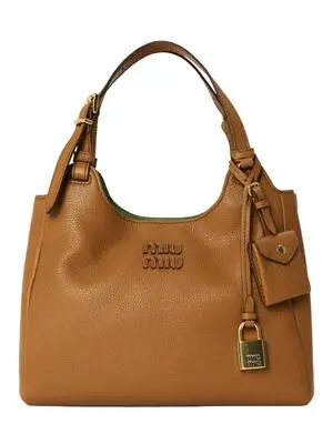 Miu Miu Miu Miu Top Handle Bag Brown