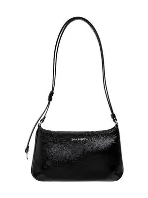 Palm Angels Logo Shoulder Bag - Black